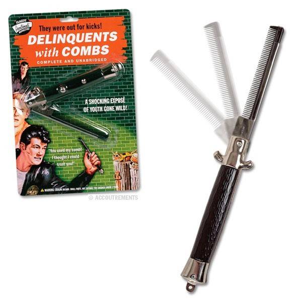 Switchblade Comb by Accoutrements – Ronjo's Magic and Costumes
