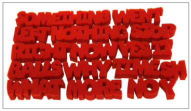 Sponge Word - Yes – Ronjo's Magic and Costumes